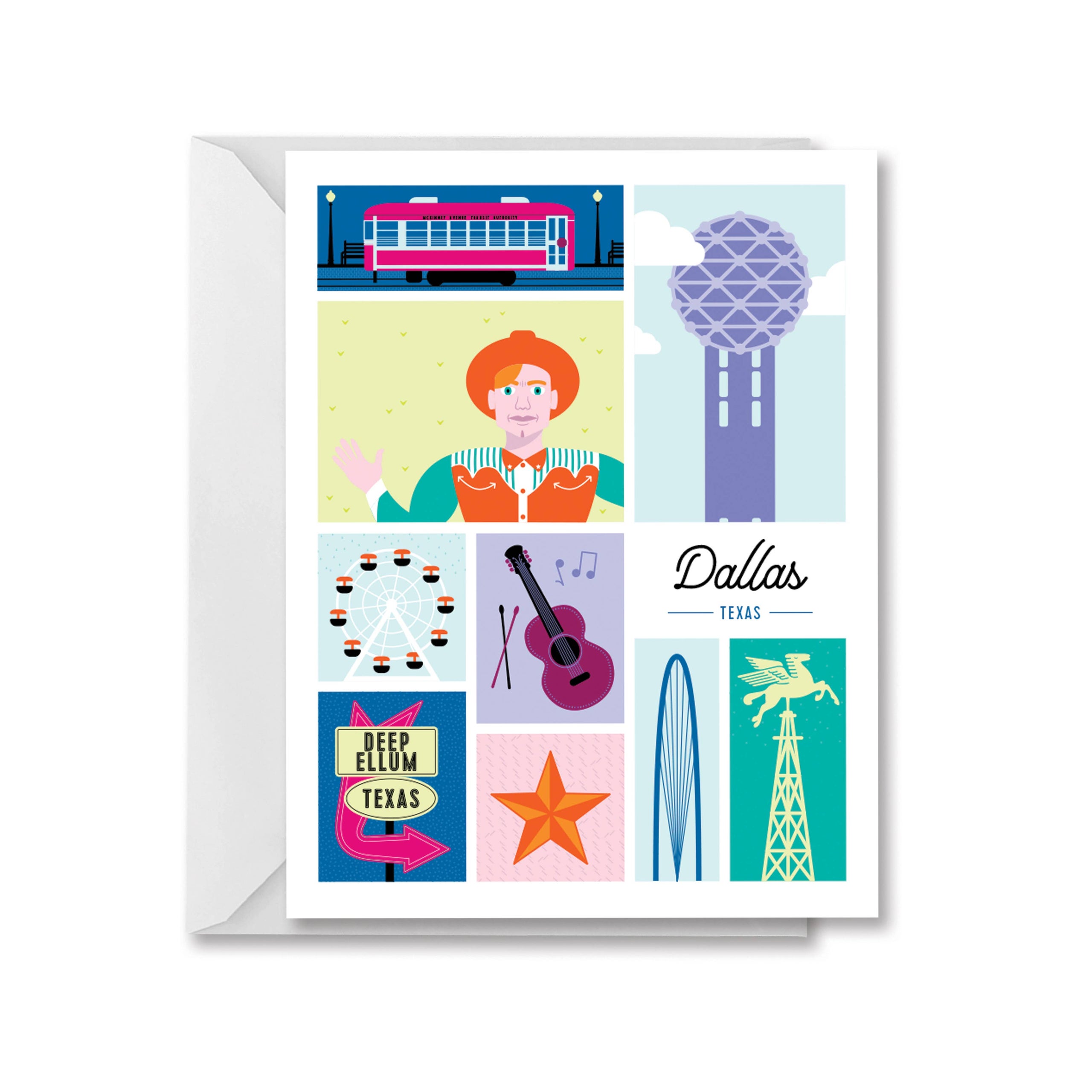 Dallas Texas Greeting Card